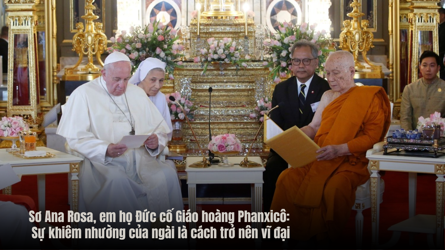 Sơ Ana Rosa, em họ Đức cố Giáo hoàng Phanxicô: Sự khiêm nhường của ngài ...